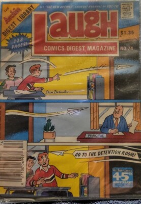 LAUGH COMIC'S DIGEST MAGAZINE NO. 74. 1987 | eBay