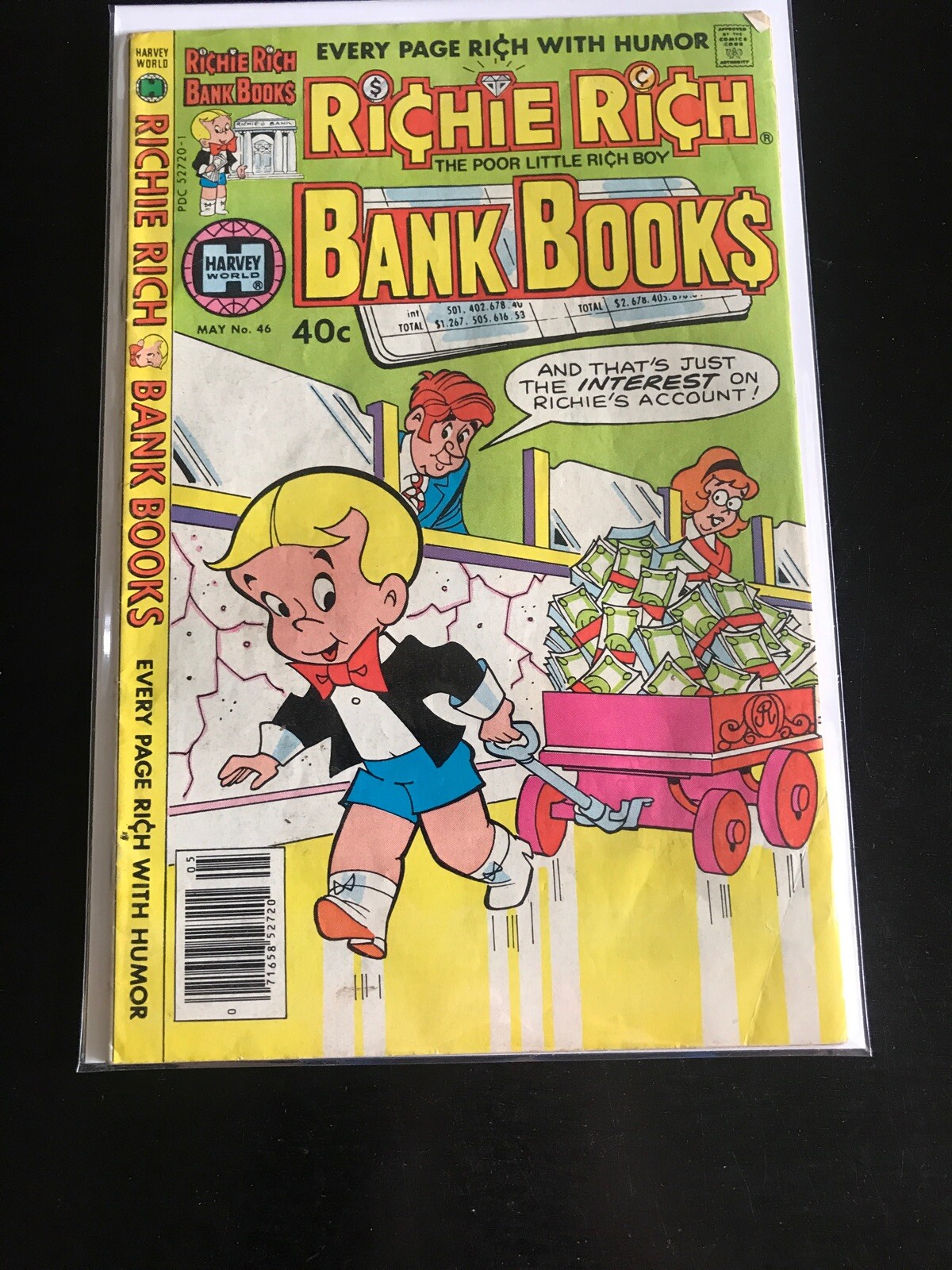 Richie Rich Bank Books #46 (Harvey, 1980) – Mayda Munny – Reggie – VG+ ...