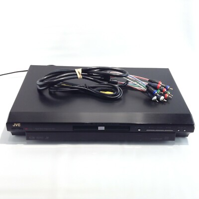 JVC Progressive Scan DVD Video Player XV-S500 CD R/RW VCD Digital ...