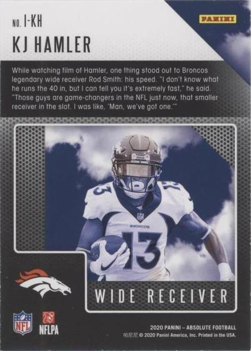 2020 Panini Absolute KJ Hamler #I-KH for sale | eBay