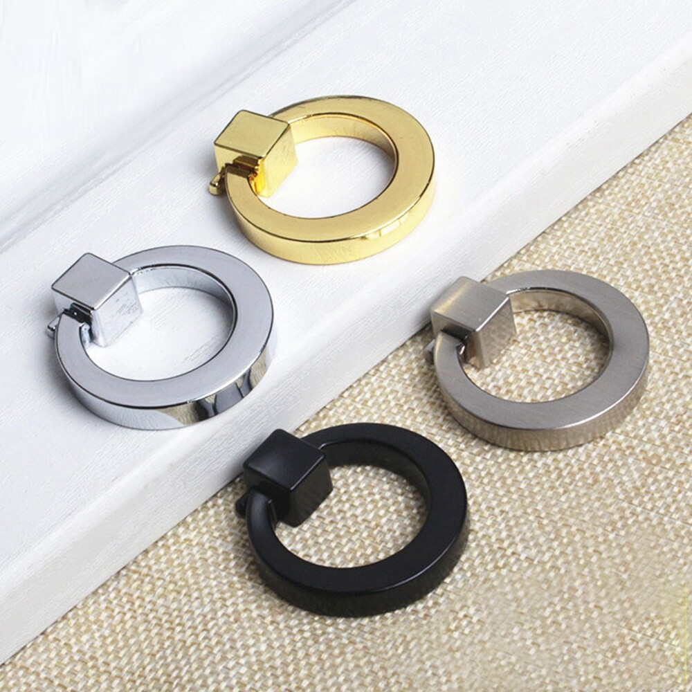 Kitchen Ring Circle Drawer Pulls Door Handles Furniture Hardware ...