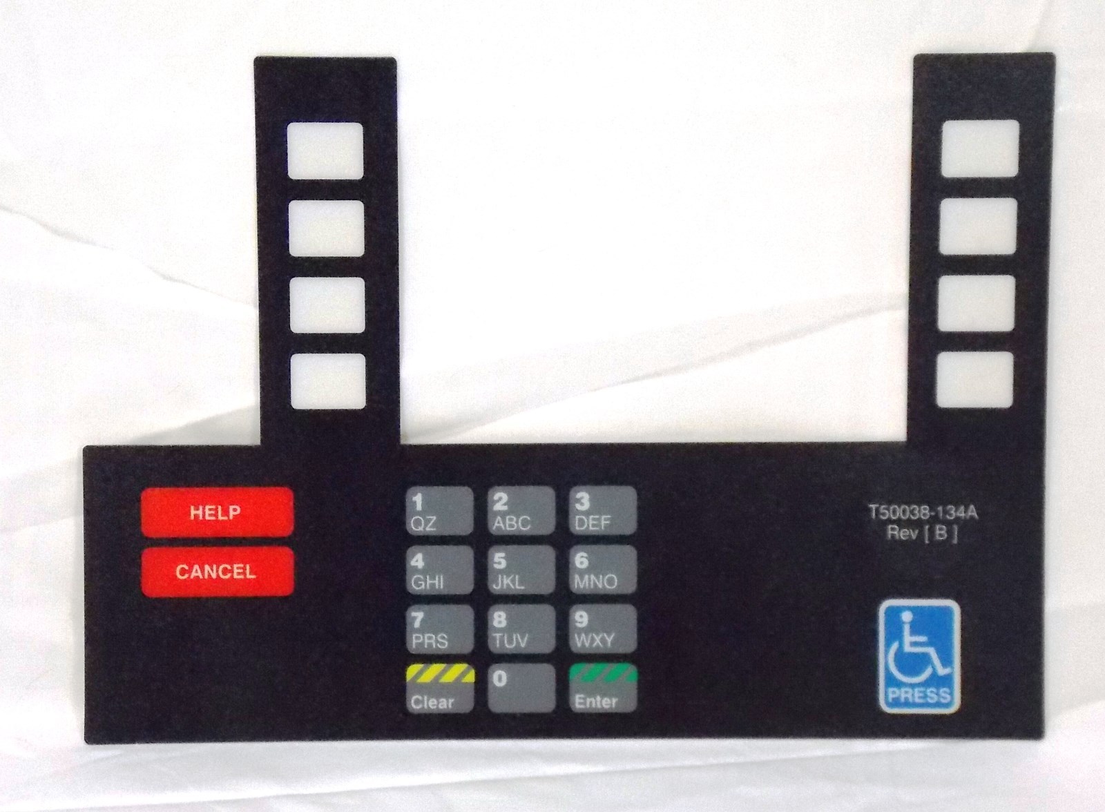 Gilbarco Advantage T50038-134a Infoscreen Keypad Overlay for sale ...
