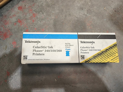 Tektronix Phaser 340/350/360 Colorstix Ink 3-Cyan 2-Black NEW! | eBay