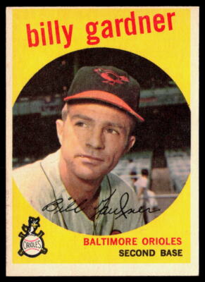 Billy Gardner 1959 Topps #89 No Crease | eBay
