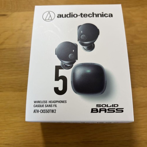 audio-technica wireless earphones Black ATH-CKS50TW2 BK SOLID BASS | eBay