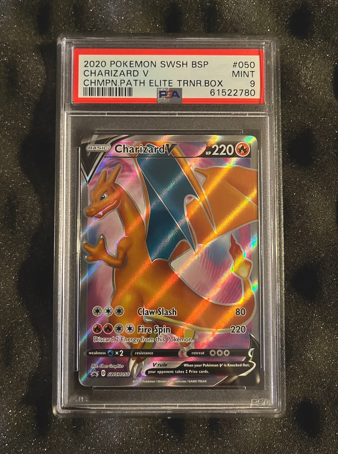 Charizard 2020 Pokemon Card Champions Path, Elite Trainer Box Black ...