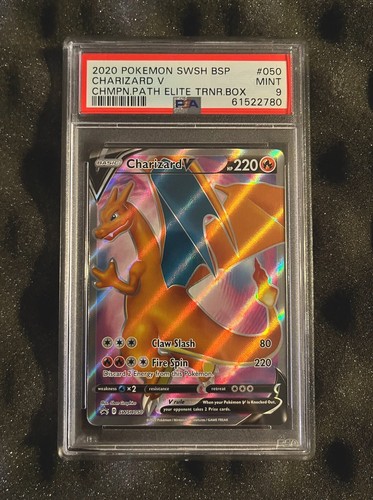 Charizard 2020 Pokemon Card Champions Path, Elite Trainer Box Black ...