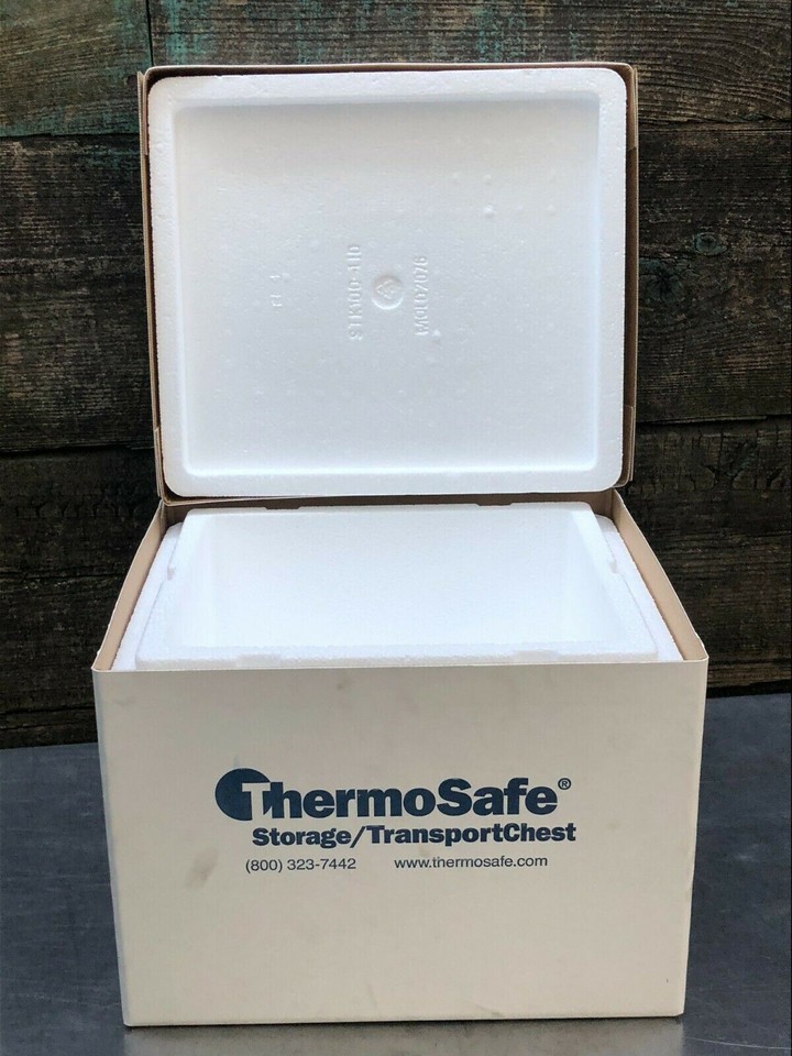 15.5x13.5x12 ThermoSafe Insulated Shipper Styrofoam Shipping box ...