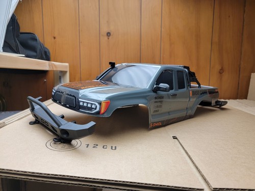 Axial SCX10 III Base Camp Grey Body With Accessories And Bumpers | eBay