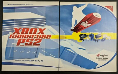 EB Games Electronics Boutique Print Ad Art Poster PROMO Dreamcast Xbox ...