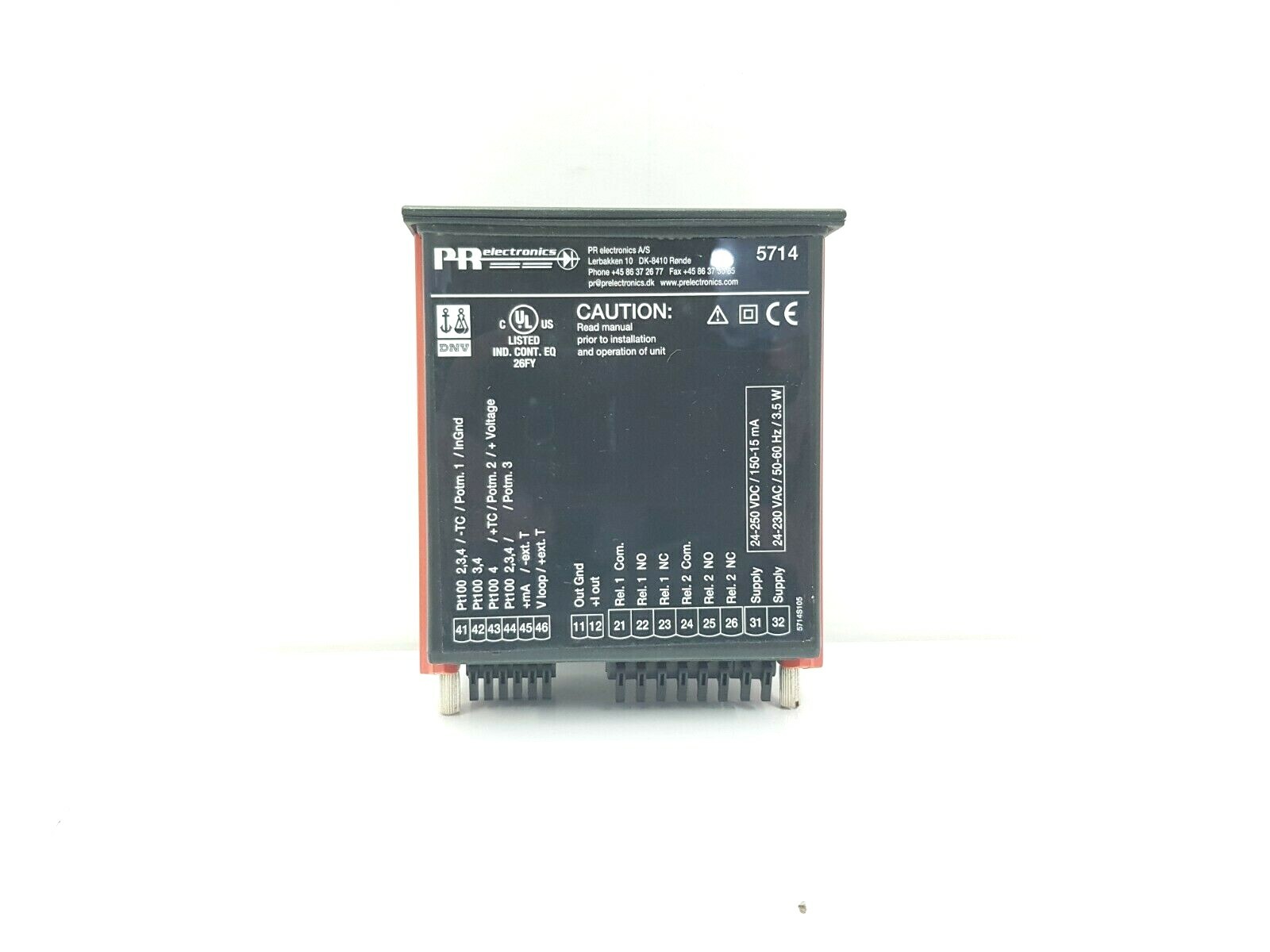 PR ELECTRONICS 5714BAAI LED PROCESS INDICATOR | eBay