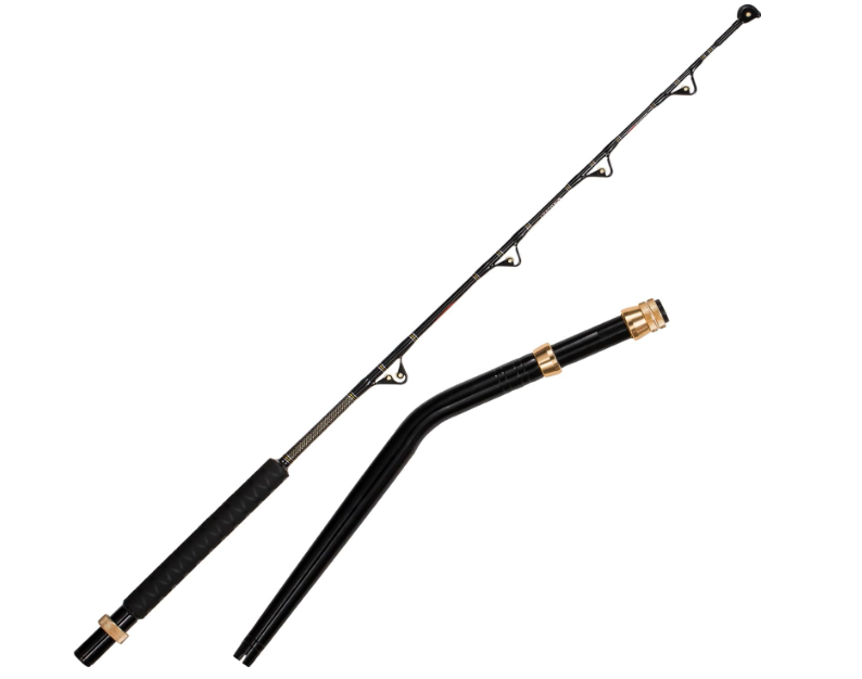 6in Saltwater Offshore Trolling Rod with Bent Butt Big Game Fishing ...