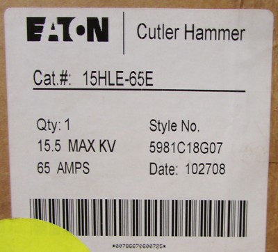 Fuses - Cutler Hammer