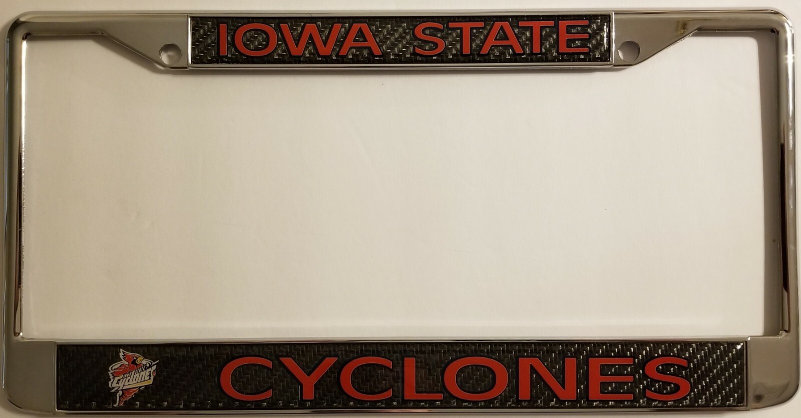 IOWA STATE UNIVERSITY CYCLONES LICENSE PLATE FRAME, NCAA Product | eBay