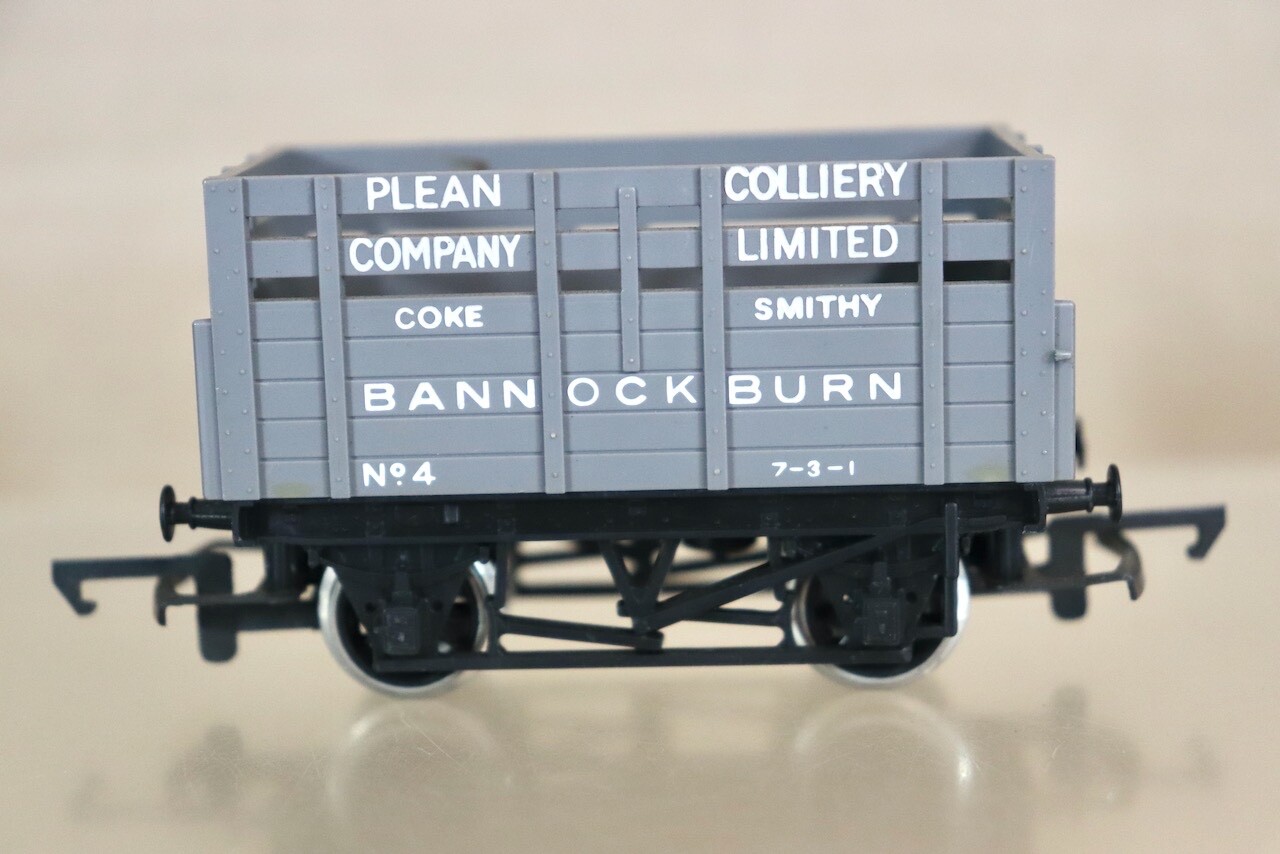 HORNBY R101 BANNOCKBURN PLEAN COLLIERY COKE WAGON 4 BOXED ob | eBay UK