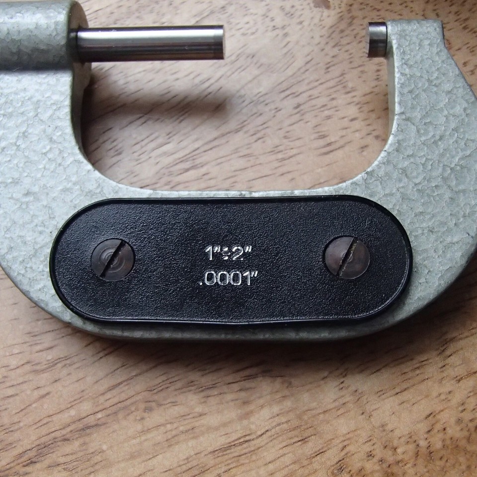 VIN Micrometer 1-2" .0001" w/ Box | eBay