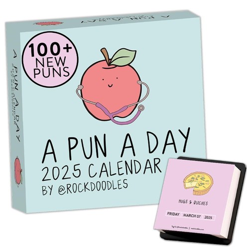 Tear-Off Pages 2025 Daily Rip Off Calendar Funny Wall Calendar for Gift ...