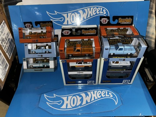 LOT OF (15) M2 MACHINES SQUAREBODY,2024 SYNDICATE SERIES,2 FULL SET ...