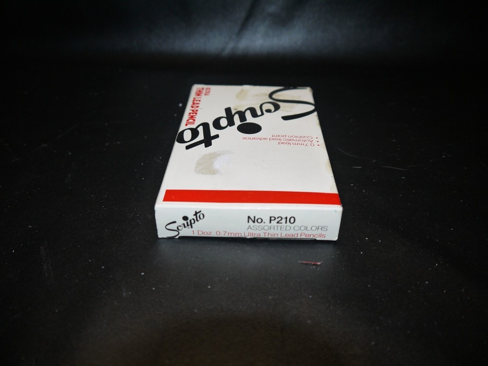 Scripto Mechanical Pencils - 12 P210 Ultra thin lead pencils | eBay