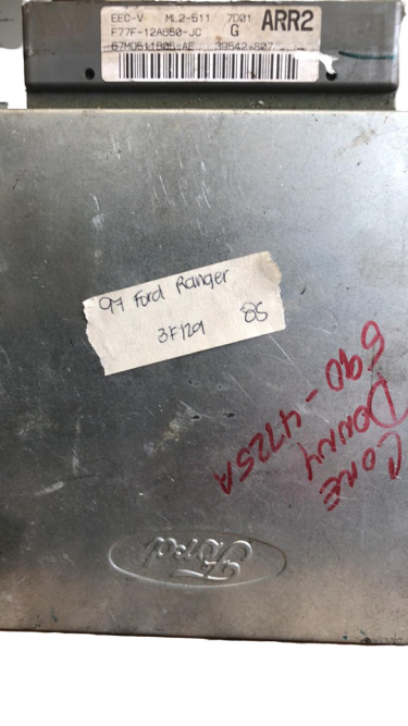 F77F-12A650-JC ecm ecu computer 1997 Ford Ranger or Mazda B3000 ...