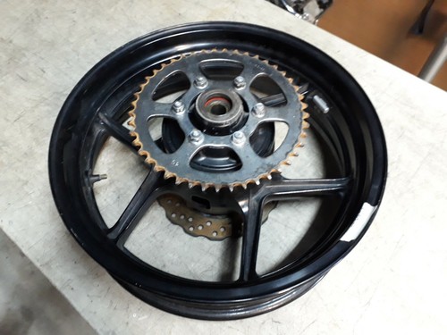 KAWASAKI NINJA 650, REAR WHEEL COMPLETE, 'FREE POST EAST COAST ' # J183 ...