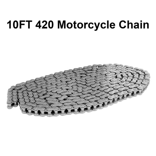 420 Motorcycle Chain 10 Feet with Connecting Link,Motorcycles, Go-Karts ...