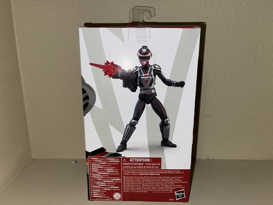 Hasbro Power Rangers Lightning Collection SPD A-Squad Red Ranger Action ...
