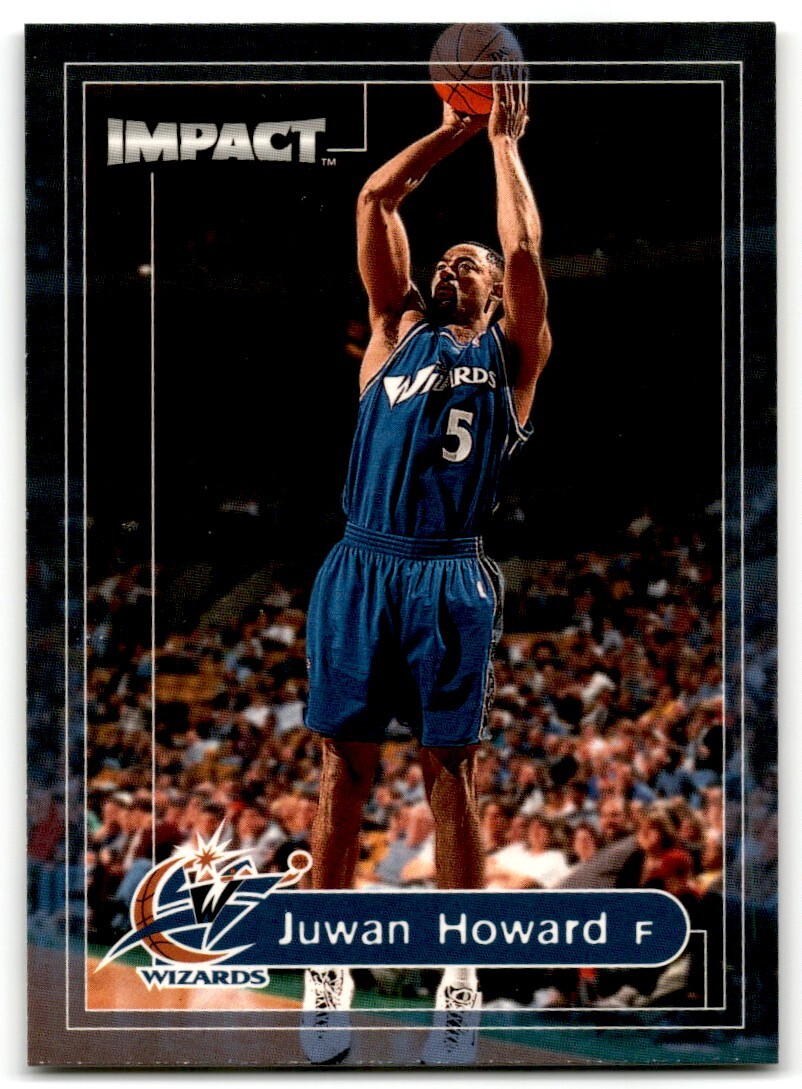 2000-01 SkyBox Impact Juwan Howard Washington Wizards #132 | eBay