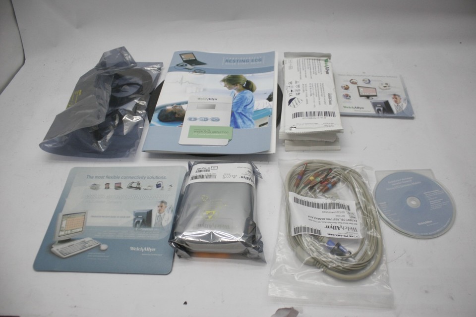WELCH ALLYN CARDIOPERFECT SE-PRO-600 EKG/ECG T13 E14 | eBay