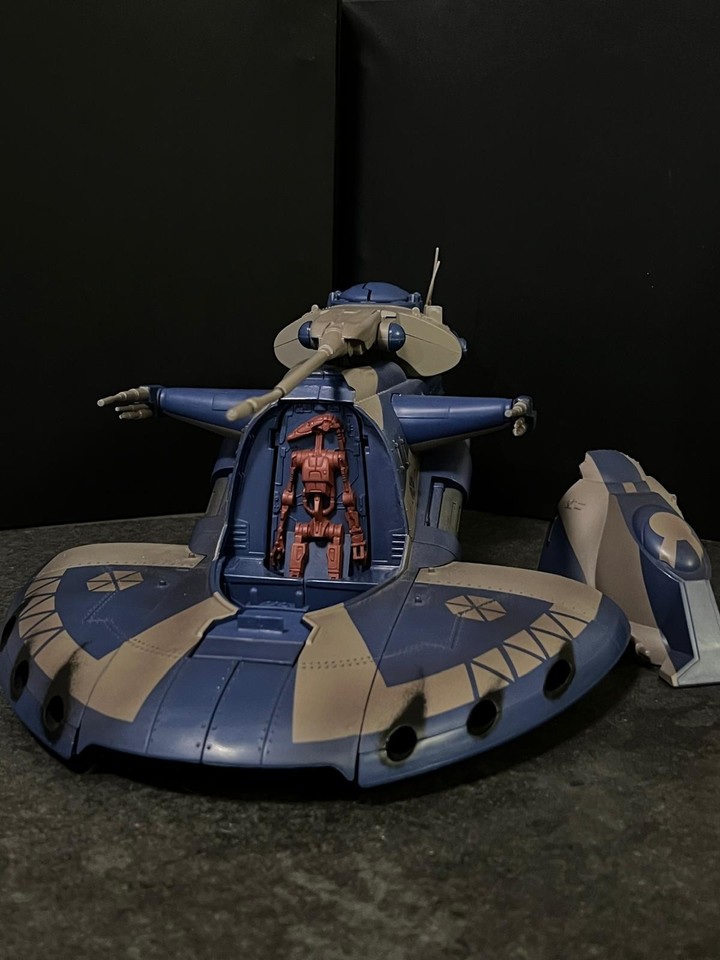 Star Wars Armored Assault Tank AAT Blue Variant Separatist Vehicle ...