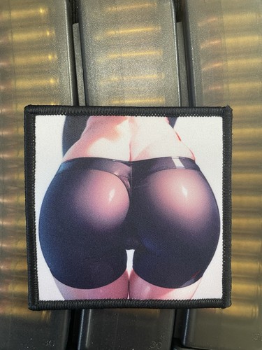 Hot Woman Sexy Butt Curves Morale Patch Tactical Airsoft Funny Hook Loop | eBay