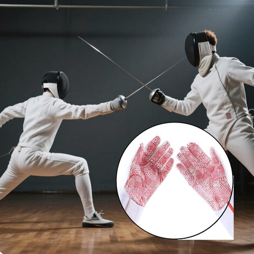 Training Grade Fencing Gloves Compatible with For Foil and Epee ...