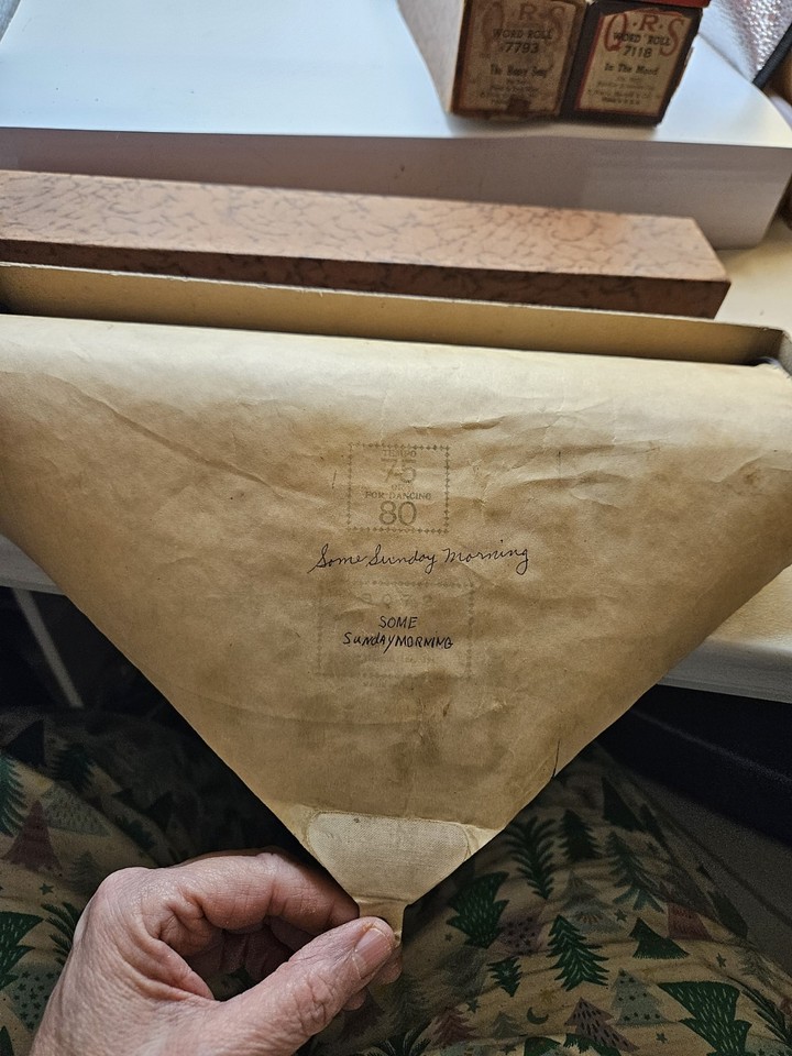 Lot of 16 Vintage QRS Player Piano Rolls | eBay