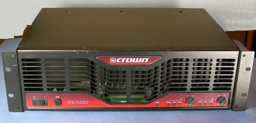 Crown CE1000 2-Channel Rack Mount Professional Power Amplifier | eBay