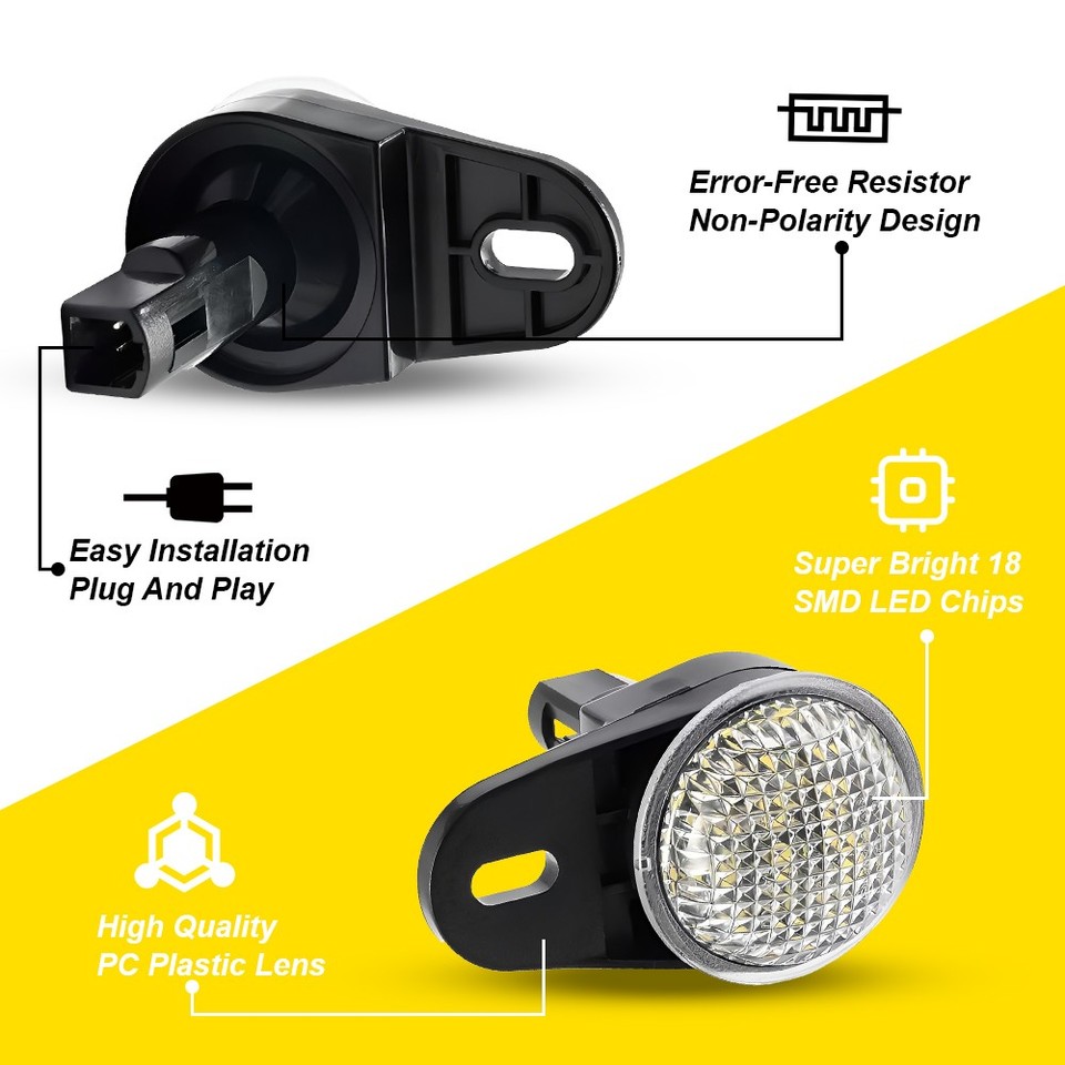 For Jeep Wrangler TJ Cherokee XJ LED Under Dash Courtesy Light | eBay