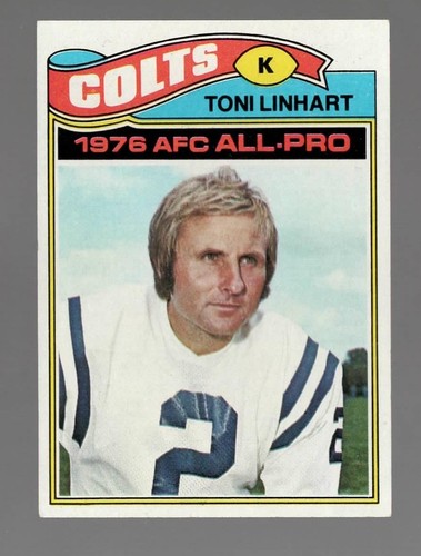 1977 Topps Toni Linhart Baltimore Colts #190 Excellent | eBay