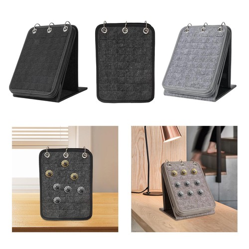 Pin Display Holder Stable Modern Portable Pin Display Binder Stand ...