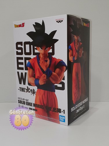 FIGURINE DRAGON BALL Z : SON GOKU SOLID EDGE WORKS BANDAI BANPRESTO | eBay