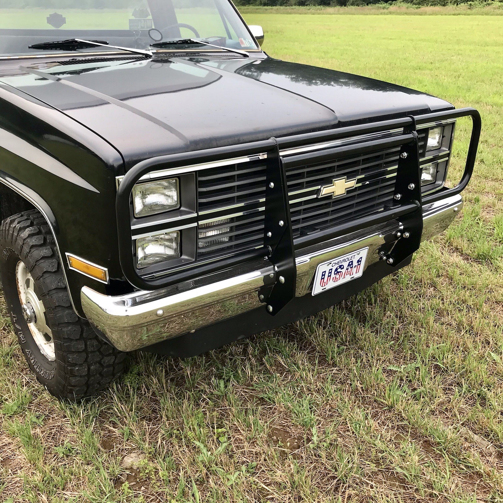 Chevrolet GMC Bullbar / Brush Guard 1981 - 1987 (BARE STEEL) MADE IN ...