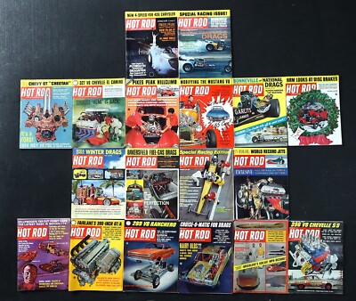 Vintage '63-'66 Hot Rod Magazine Collection | eBay