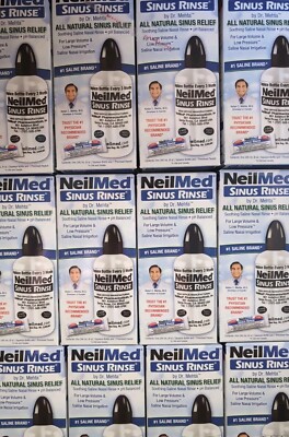 NEW Neilmed Samples (3 Pack)- 1 Bottle/1 Mix Packet Sinus Rinse Starter ...