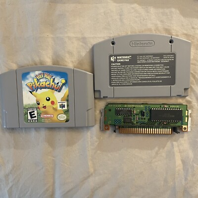 Hey You, Pikachu (Nintendo 64, 2000) TESTED N64 Authentic Cartridge ...