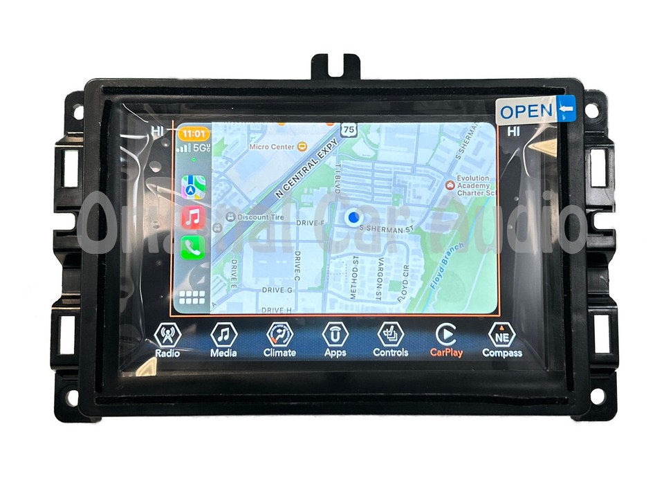 Refurbished 2018-22 Jeep Renegade OEM 520 7" VP2 NAFTA SDAR GPS TBM ...