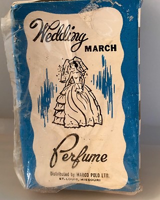 New •Sealed In Box• VERY RARE Vintage Wedding March Perfume By Marco ...