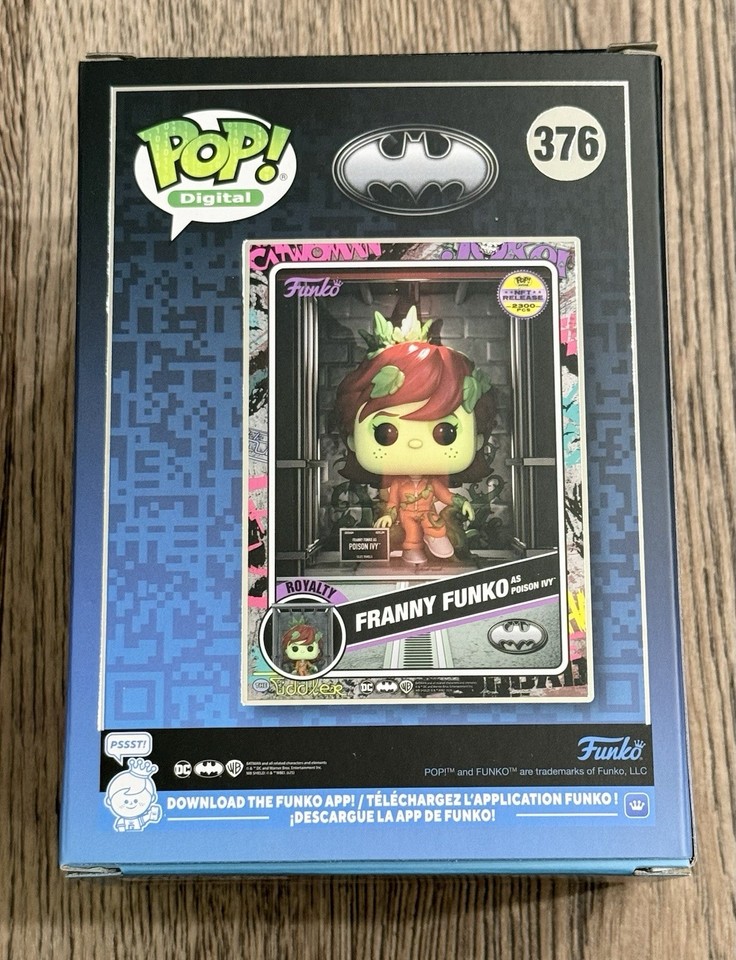 Funko Pop! Digital - DC Batman: Franny Funko As Poison Ivy #376 Royalty ...