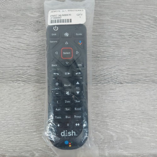 NEW Dish Network GOOGLE VOICE ASSIST REMOTE Hopper/Joey/Wally 54 54.1 ...