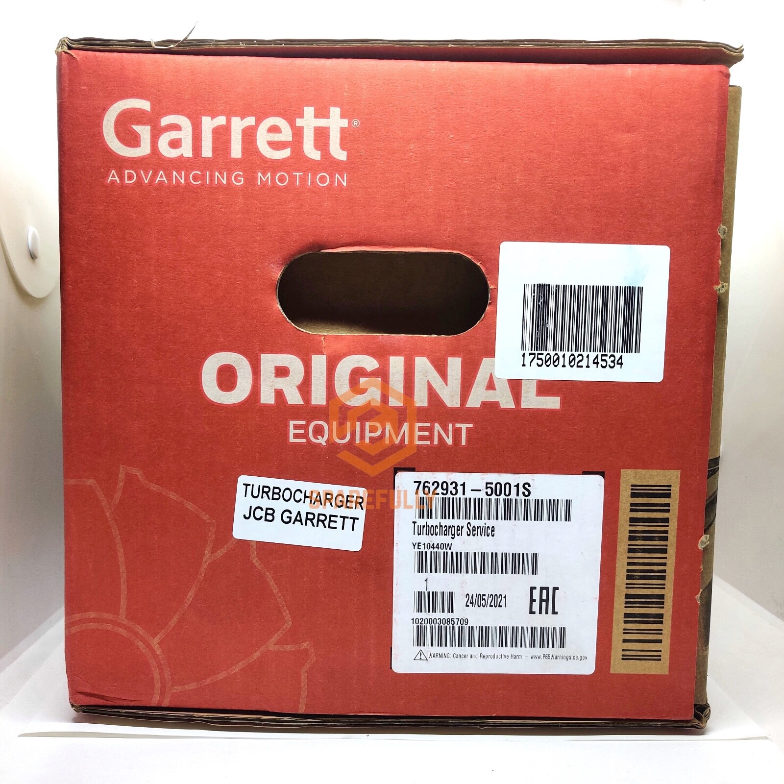 GEN. GARRETT TURBOCHARGER 68-74KW T2 (PART NO. 320/06047 320/06159 ...