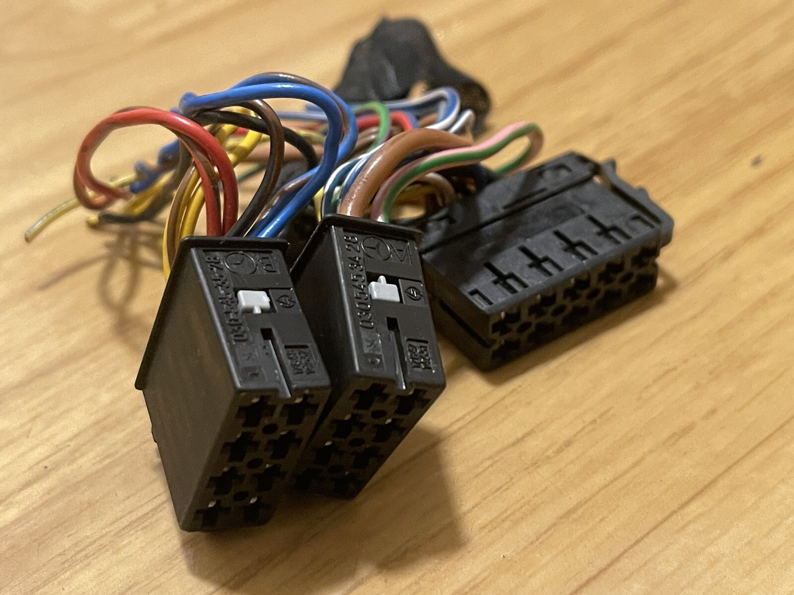 MERCEDES BECKER BE1492 W140 W124 RADIO STEREO BE1692 W202 Harness ...