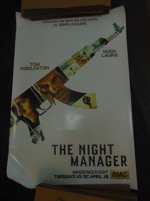 Tom Hiddleston The Night Manager Original AMC TV 24x36" Poster #N1516 ...
