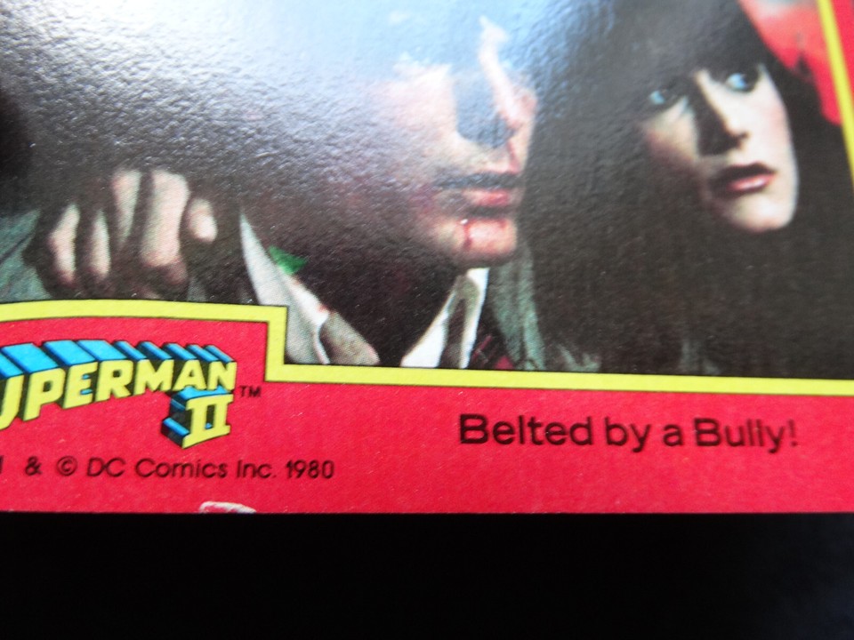 1980 Topps Superman II 2 Movie Trading Card Complete Your Set U You ...